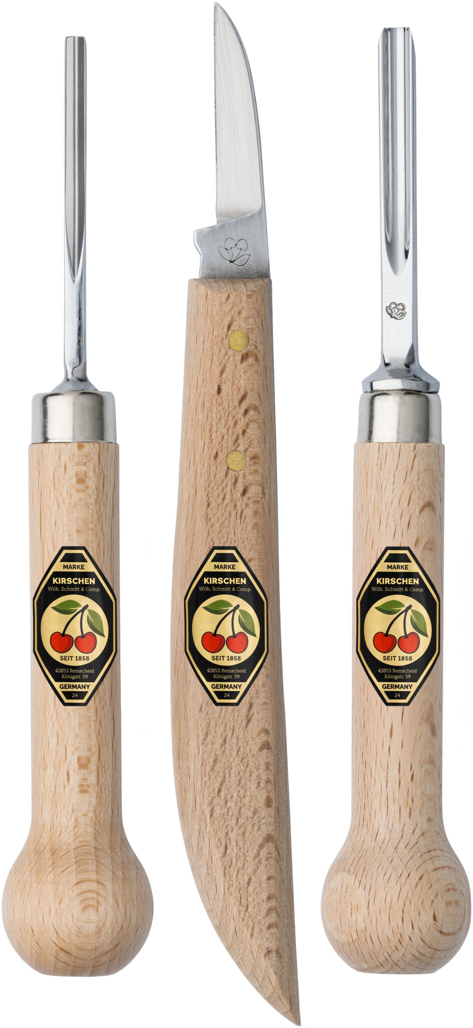 3 Piece Carving Set - Two Cherries USA